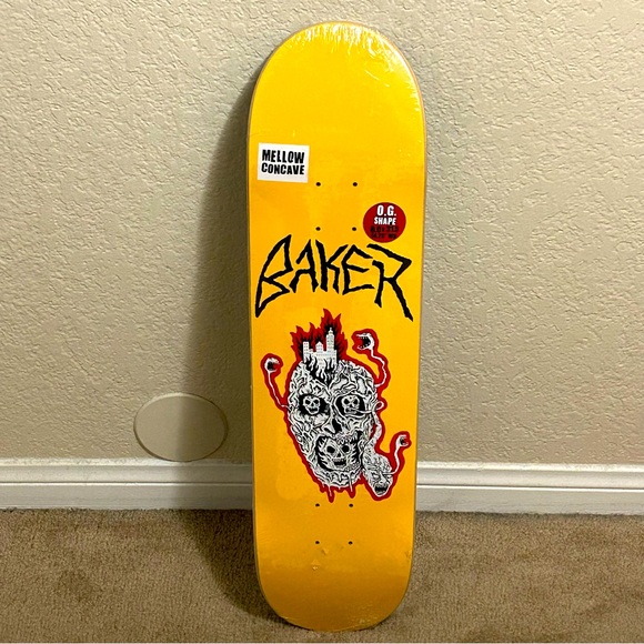 Baker Skateboards | Accessories | Baker Riley Hawk Judgement Day Yellow ...